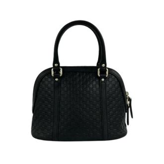 Gucci Pre-owned Micro Guccissima Leder 2way Bag - - Pre-owned - Damen - Schwarzk - ONE SIZE