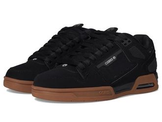 Osiris Chaussures de skate Peril pour homme, Noir/noir/caoutchouc, 43 EU