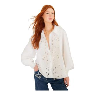 Farm Rio Bademode - - Blouses & Shirts - Damen - Wei&szlig; - M