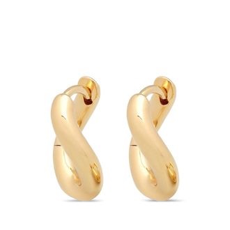 Tom Wood River Huggie Hoop Earrings