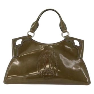 Cartier Sac &agrave; main Vintage Pre-owned - Femme - Pre-owned - Vert - Taille: ONE Size