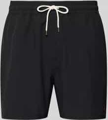 Ralph Lauren Badehose mit Mesh-Einsatz