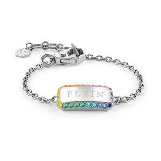 Philipp Plein Kristallarmband - - Accessories - Damen - Grau - ONE SIZE