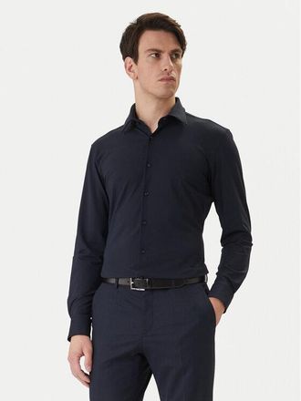 HUGO BOSS Hemd P-Hank 50555767 Dunkelblau Slim Fit