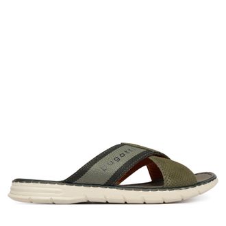 Bugatti Pantoletten Bugatti 315A32861469 Gr&uuml;n