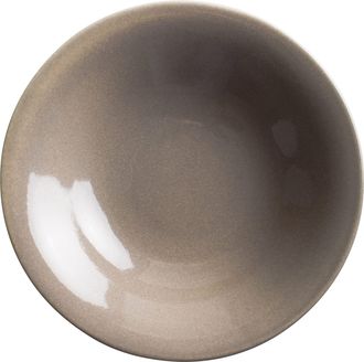 Kahla Homestyle Pastateller 22 cm desert sand rustikales Geschirr aus Porzellan mit Steingut- und Keramiklook tiefer Teller Salatteller Suppenteller rund gr