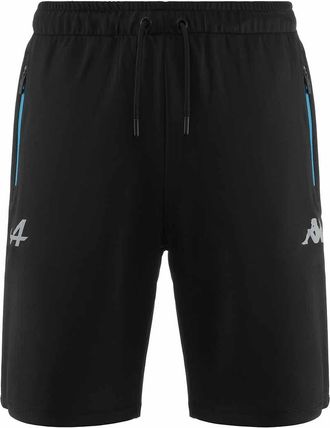 Kappa Herren Atrin Alpine F1 Shorts, Schwarz, XXXL