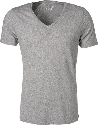 Juvia Herren T-Shirt grau Baumwolle