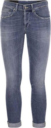 Dondup Homme, Jeans, Bleu, Taille: W30 Jean Slim Fit en Denim