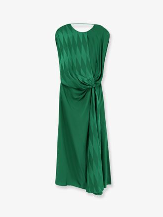 Versace Cocktail viscose and silk dress - VERSACE - gender_Woman