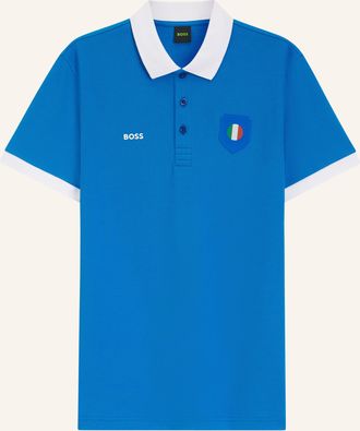HUGO BOSS Poloshirt Pl_Bb Bc Lux Paddy Regular Fit blau