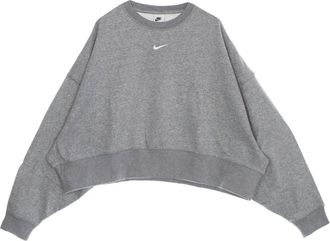 Nike Oversize Crewneck Sweatshirt - - Sport - Damen - Grau - L