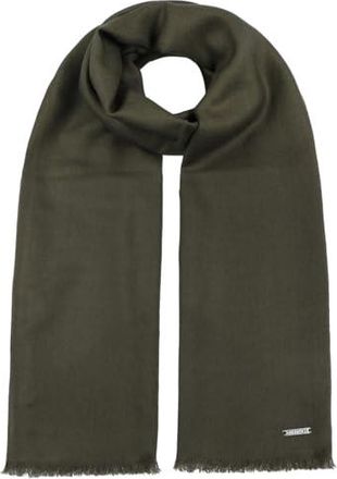 Stetson Echarpe Lindo Homme - echarpe pour a franges Hiver automne-hiver - taille unique olive