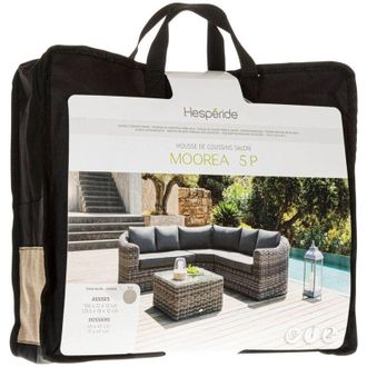 Hesperide Hesperide - Housse de coussin pour salon Moor&eacute;a 5 places savana en polyester - Hesp&eacute;ride