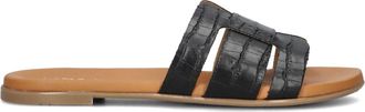 Notre-V Schwarze Wildleder-Pantoletten - - Shoes - Damen - Schwarzk - 39 EU