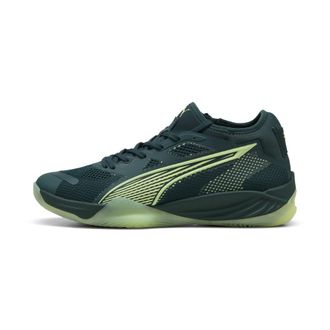 Puma Eliminate NITRO SQD 4 Handballschuhe Unisex, Schuhe, Gr&uuml;n, 40.5