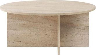 Calicosy Calicosy - Table basse avec plateau arrondi L90 cm - soleil