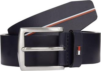 Tommy Hilfiger Denton 3.5 Ext Am0Am13011 Ceinture Fixe, Blue (Space Blue), 110 Homme