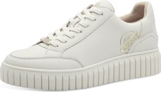 s.Oliver Damen Sneaker flach Low Top Vegan, Beige (Nude), 40 EU
