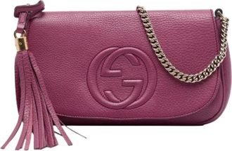 Gucci Sac bandouli&egrave;re Pre-owned - Femme - Pre-owned - Violet - Taille: ONE Size