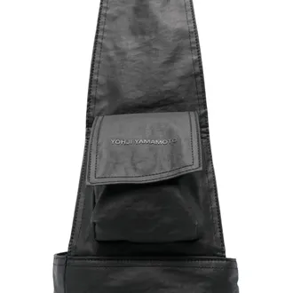 adidas Padded Nylon Shoulder Bag - Black