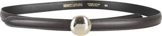 Semicouture Femme, Accessoires, Brun, Taille: 85 CM Yoana Belt