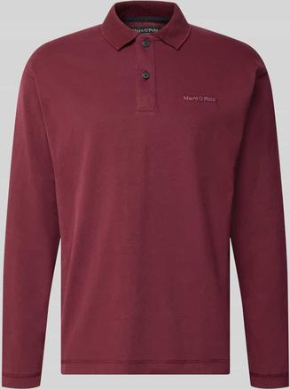 Marc O'Polo Relaxed Fit Poloshirt aus reiner Baumwolle