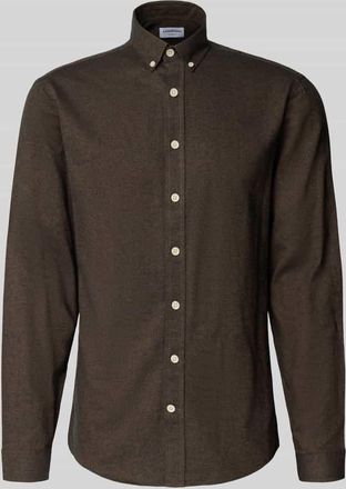 Lindbergh Freizeithemd mit Button-Down-Kragen
