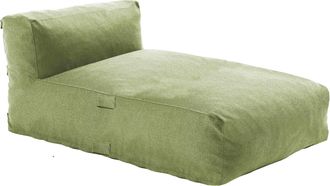 Oviala Chaiselongue für Gartenmöbel, modular, Kaktusgrün