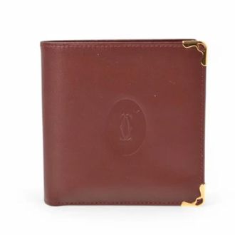 Cartier Pre-owned Geldb&ouml;rse (Bi-Fold) - - Pre-owned - Herren - Rot - ONE SIZE