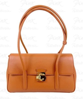 Coccinelle Femme, Sacs, Orange, Taille: ONE Size C-Me Lock Bauletto Grande