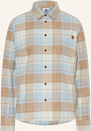 Mammut Mammut Hemdbluse Trovat Aus Flanell blau