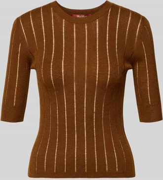Max Mara Slim Fit Pullover aus Seiden-Woll-Mix Modell RAGNO