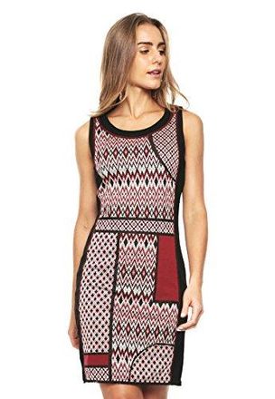 Desigual Vest_Damara Robe, Noir (Negro 2000), 32 (Taille Fabricant: XS) Femme