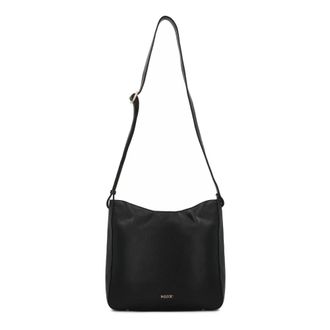 Kazar Schwarze Lederhandtasche mit verstellbarem Riemen - - Bags - Damen - Schwarzk - ONE SIZE