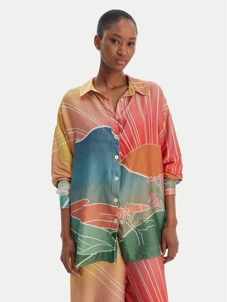 Maaji Hemd Sakura Scenery Dreambound PT2321CLS011 Bunt Relaxed Fit