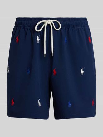 Ralph Lauren Regular Fit Badehose mit Logo-Stitching