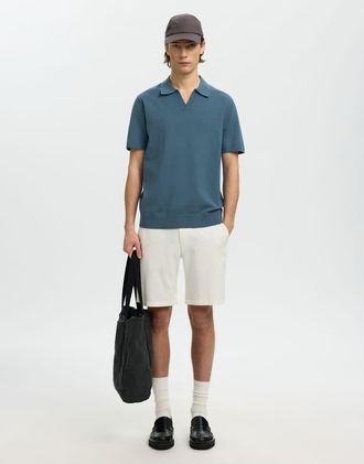 Selected Polo - Bleu mirage