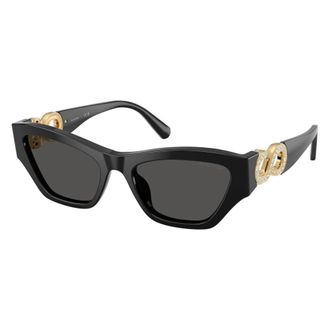 Swarovski Sk6076U Cat Eye Sonnenbrille - - Accessories - Damen - Schwarzk - 53 MM