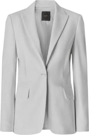 Pinko Pinko, Femme, Vestes, Gris, Taille: 40 FR New Signum Jacket