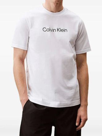 Calvin Klein t-shirt &agrave; logo - Blanc