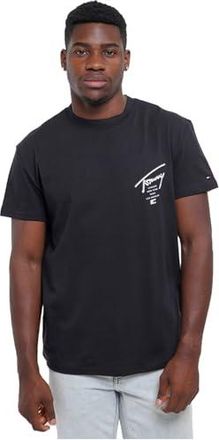 Tommy Hilfiger T-Shirt Noir Homme TJM Reg Sign City