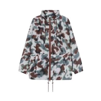 Kenzo Cloud Camo Hooded Jacket - - Jackets - Damen - Mehrfarbig - 2XS