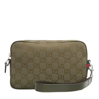 Gucci Crossbody Bags - GG Mini Bag - Gr. unisize - in Gr&uuml;n - f&uuml;r Damen