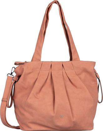 Tom Tailor AURELIA, Damen, Shopper mit Reisverschluss, L, Old Rose