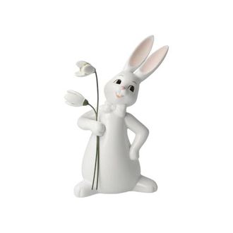 GOEBEL Hasenfigur Hase First Flowers - Snow White Ostern
