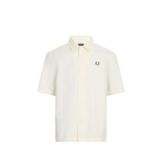 Fred Perry Chemise droite &agrave; manches courtes en coton