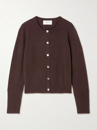 La Ligne Cardigan Aus Kaschmir - Braun
