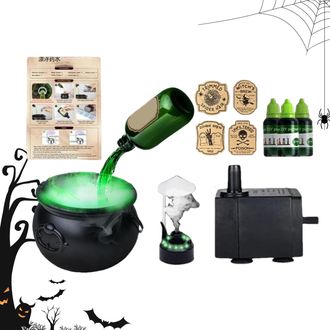 Generic Halloween Bonbonkessel Eimer - Gruselige Hexendekoration, Dekoration f&uuml;r den Innen- und Au&szlig;enbereich f&uuml;r Partys | Dekorativer Eimer f&uuml;r den Rasenraum 