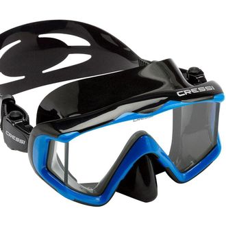 Cressi PANO 3, Large Wide View Mask for Scuba Diving & Snorkeling - Cressi Quality Since 1946